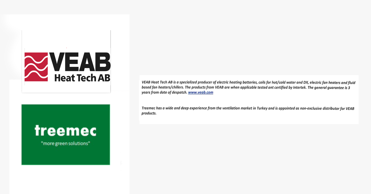 TREEMEC & VEAB became a sales partner. - TREEMEC.COM
