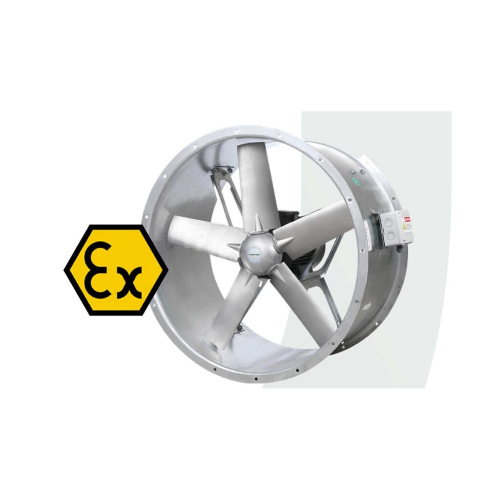 TM-AX ATEX CERTIFIED AXIAL FAN - TREEMEC.COM