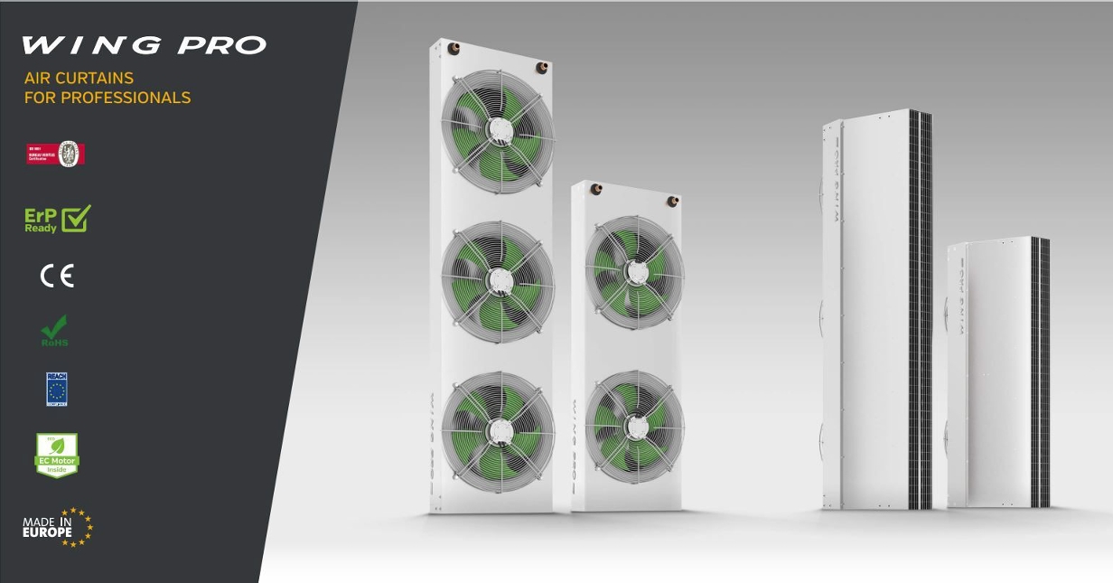 INDUSTRIAL AIR CURTAIN WING PRO - TREEMEC.COM